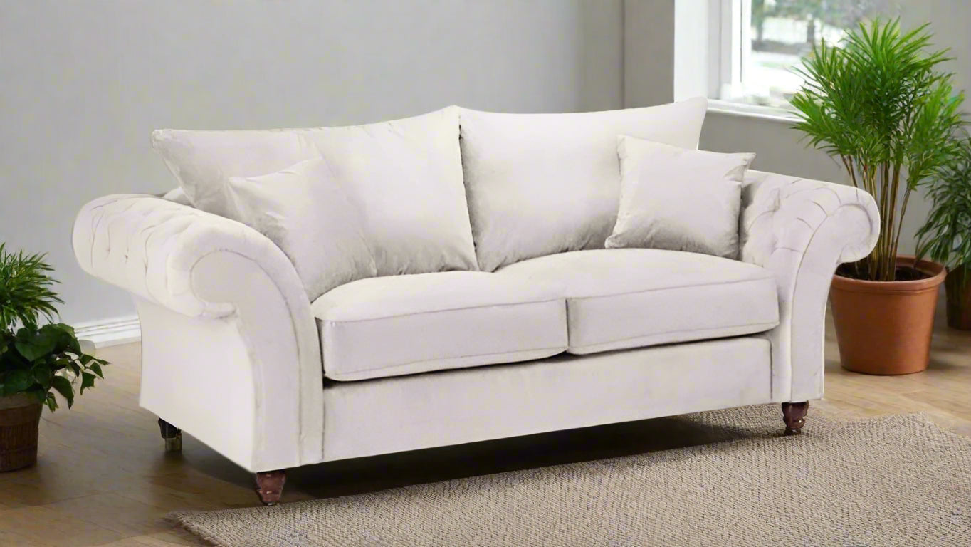 Windsor 3 Seater - Stone – Pay Weekly Sofas